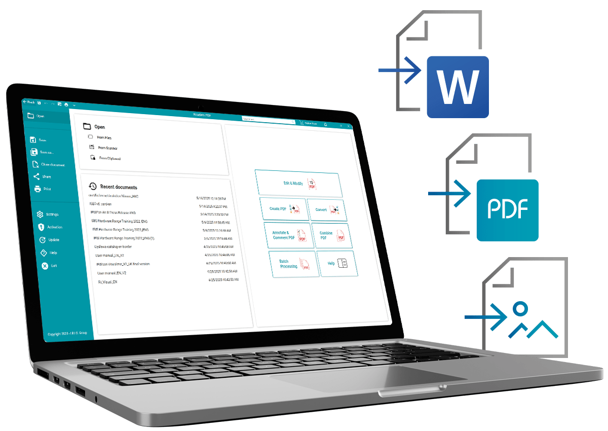 Readiris PDF Edition 2025 – Edit, Convert & Manage PDFs Easily | One-Time License